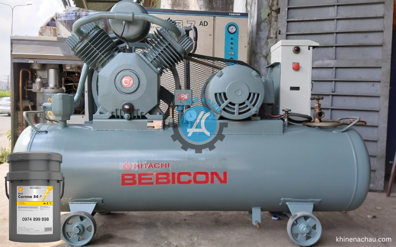 Shell S4 P100 dầu máy nén piston - Khí Nén Á Châu