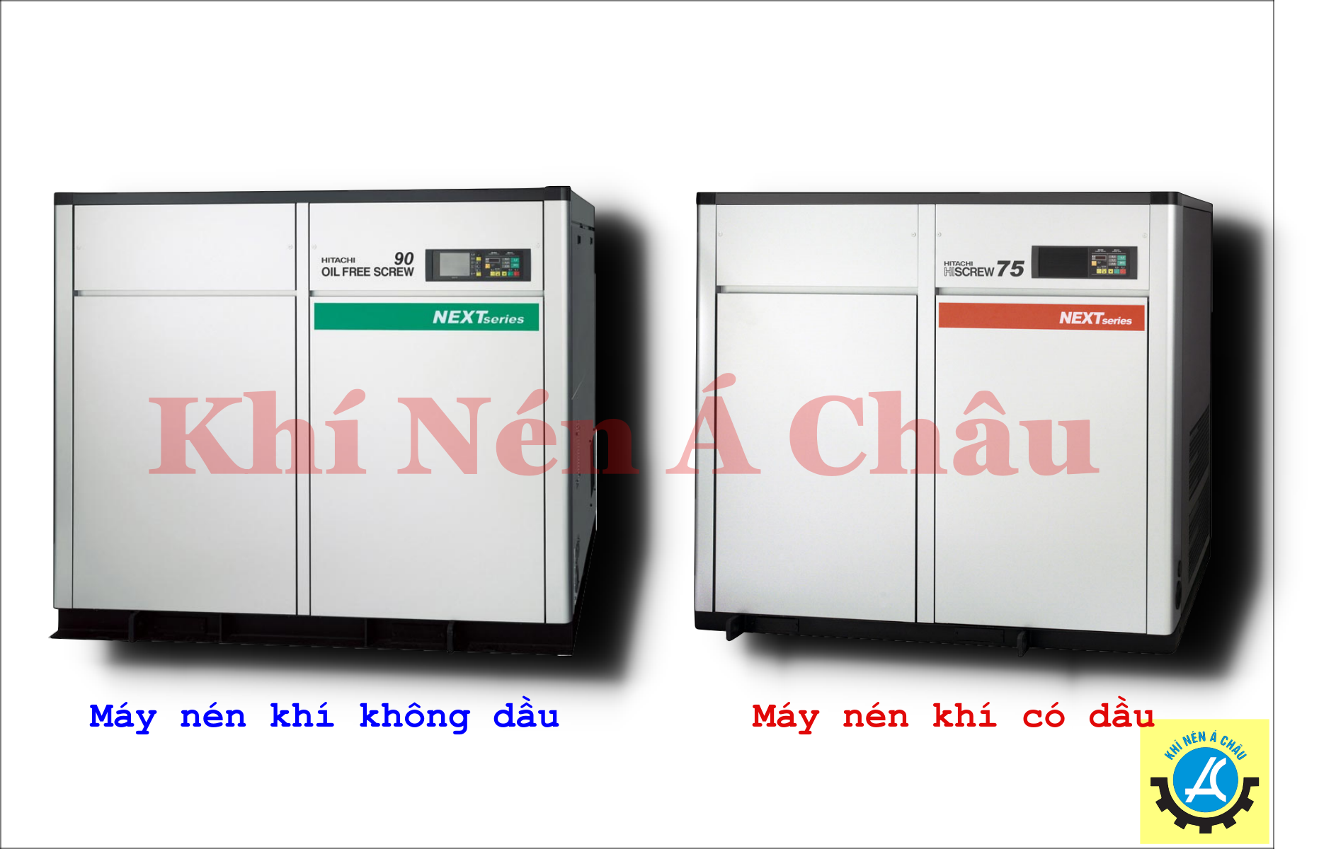 So sánh máy nén khí không dầu và có dầu